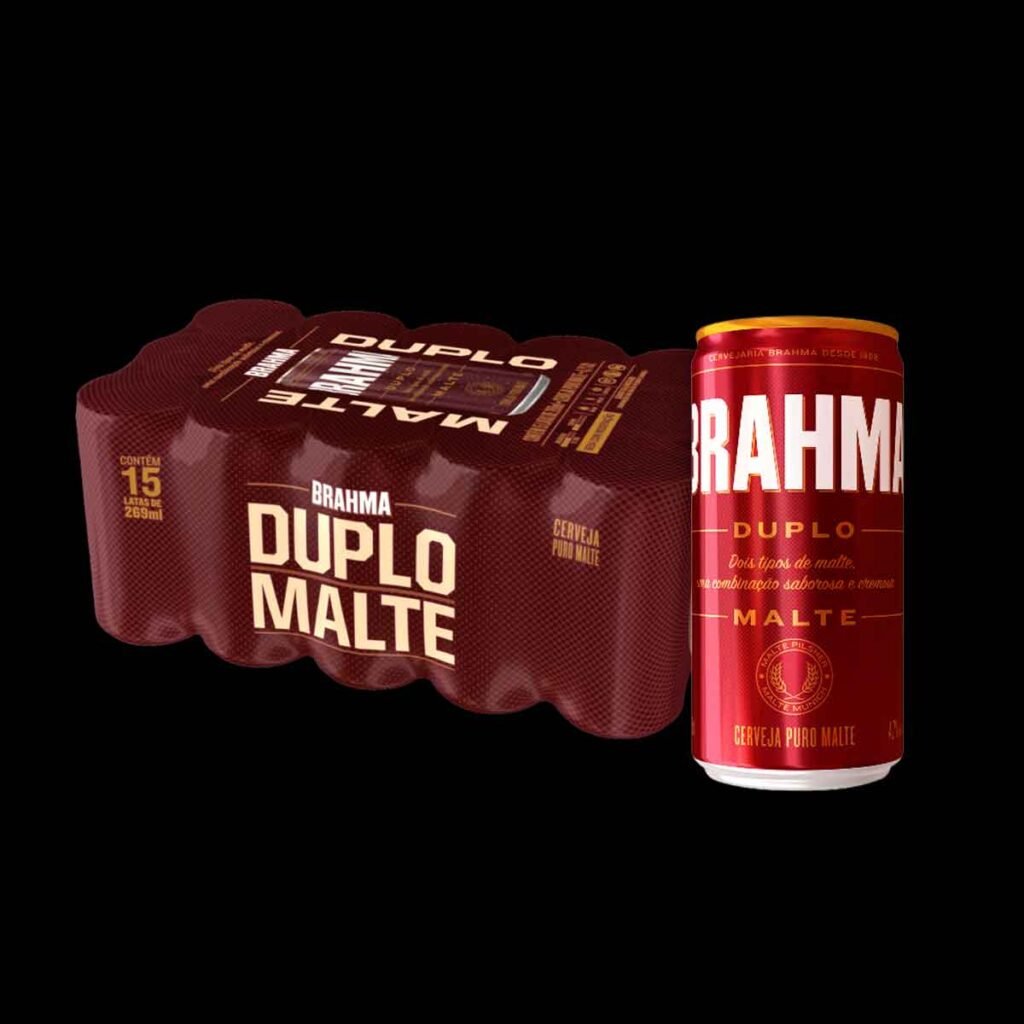 Brahma Duplo Malte 269ml pack com 15 unidades | Compre Online