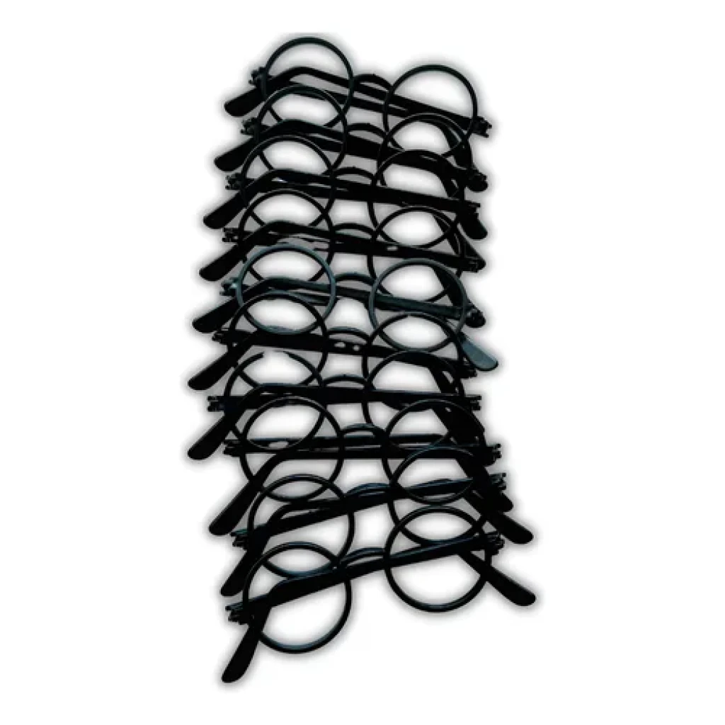 Kit 10 Óculos Preto Harry Potter e John Lennon