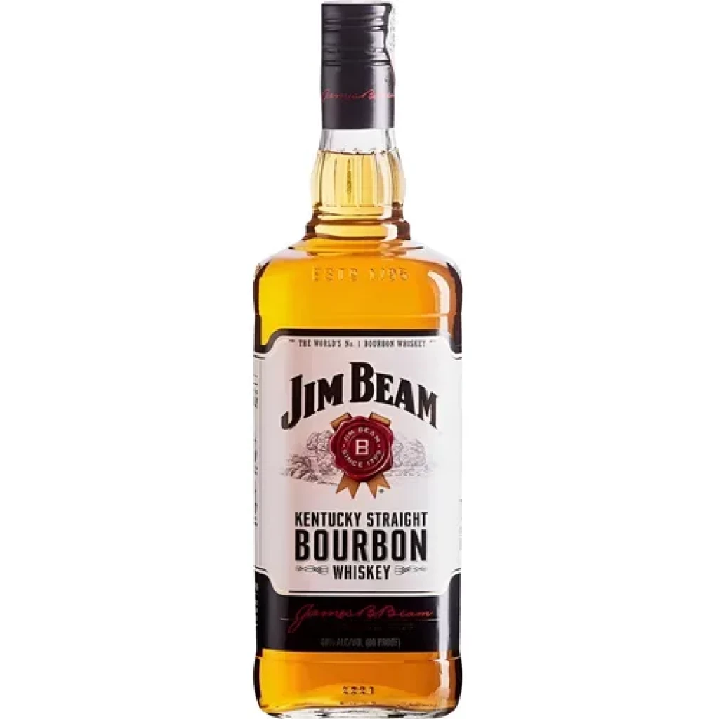 Whisky Jim Beam White Bourbon 1L - Autêntico Sabor